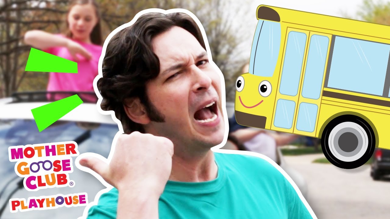 The Wheels on the Bus + More | Mother Goose Club Playhouse Songs ...
