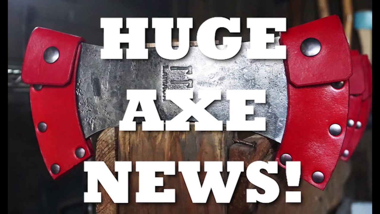 HUGE AXE NEWS!!! Introducing LAMACA Handmade Axes - YouTube