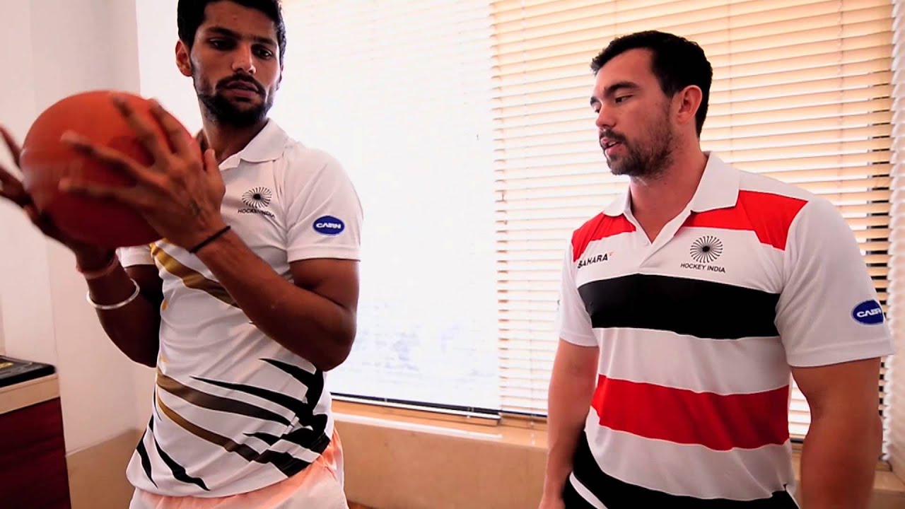 Hockey Exercises with Rupinder pal Singh and Matt Eyles - Rotational ...