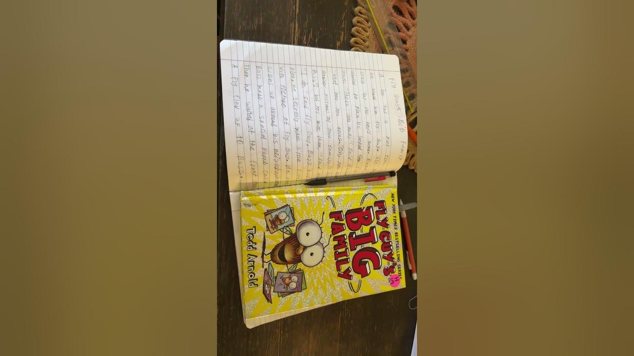 I write the two chapter of fly guys, big family - YouTube