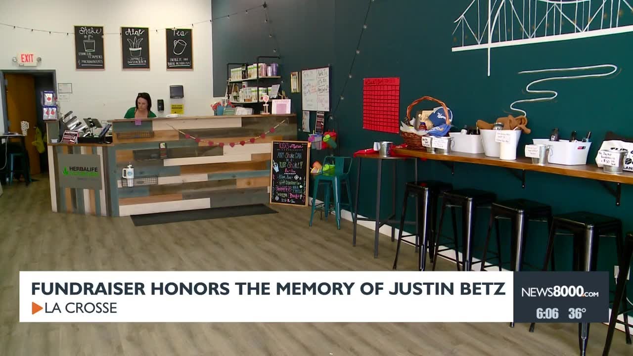 Fundraiser honors the memory of Justin Betz - YouTube