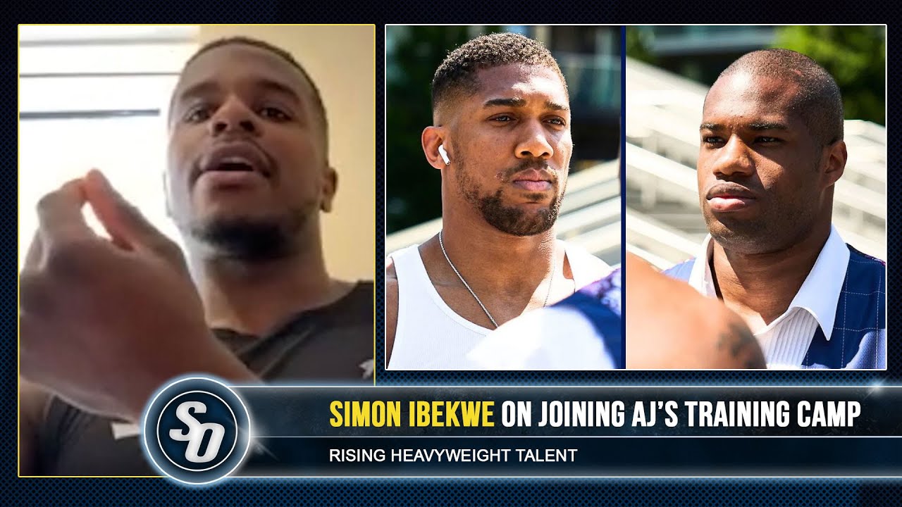 ANTHONY JOSHUA SPARRING PARTNER: 'VERY DANGEROUS; thinking fighter now!' - Simon Ibekwe - YouTube