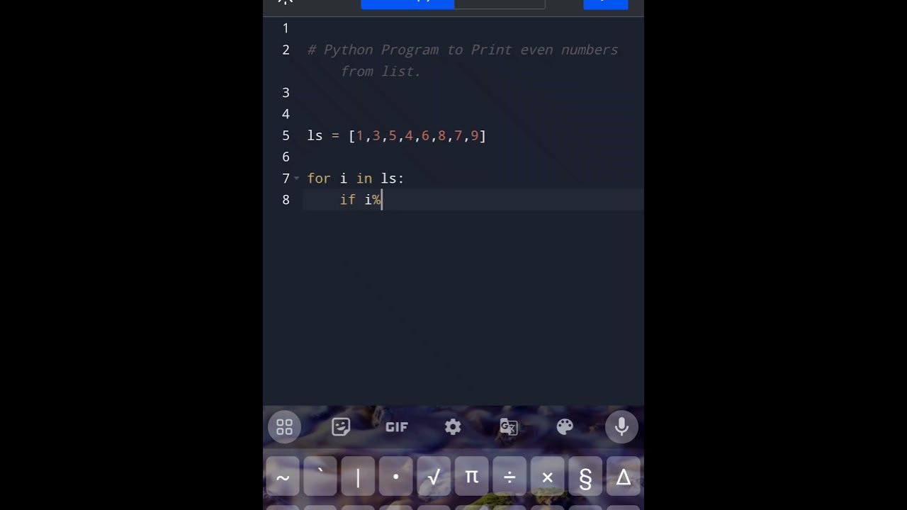Python Program To Print Even Numbers Pythonprogramming Pythontutorial