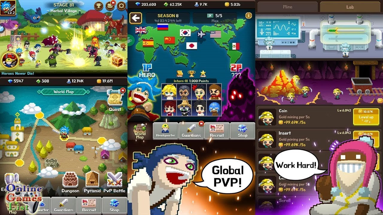 Videogame Guardians (Android iOS) Gameplay ᴴᴰ - YouTube