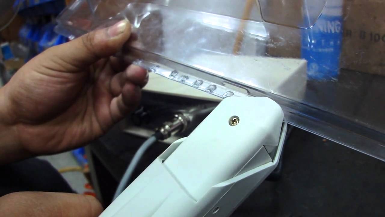 Ultrasonic clam shell sealer .MP4 - YouTube