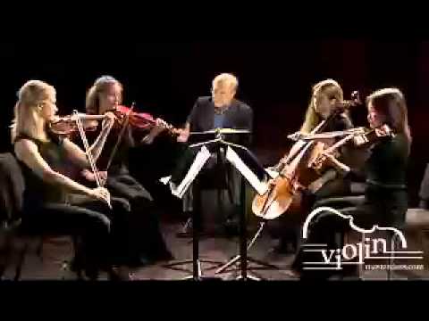 Intonation Master Class: String Quartet--Tuning Together - YouTube