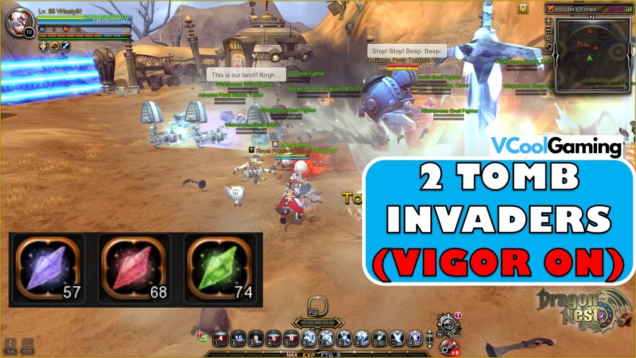 Dungeon Hunt Vlog 21: 2 Tomb Invaders in 1 Day Subs Hunt (Vigor On ...