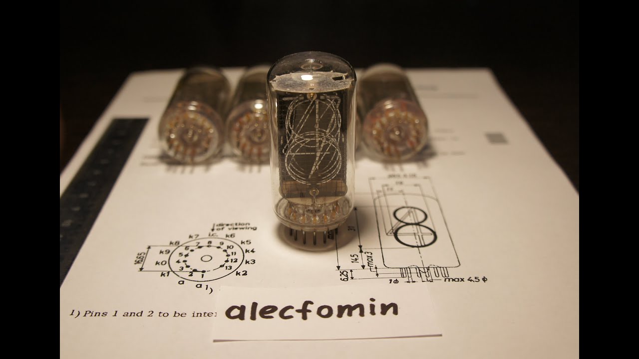 Nixie Tube ZM1042 Tesla for NIXIE CLOCK NOS, equivalent Z522M, Z566M ...