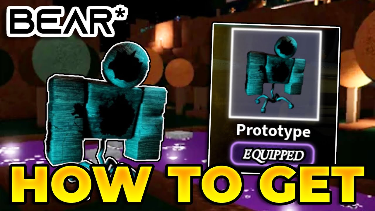 How to Get PROTOTYPE Skin in Roblox BEAR* - YouTube