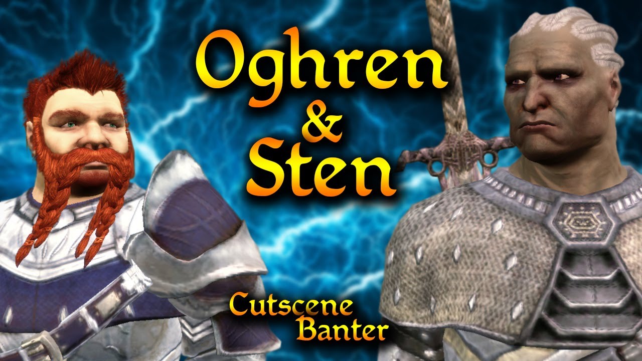 Oghren and Sten COMPLETE Banter | Dragon Age: Origins - YouTube