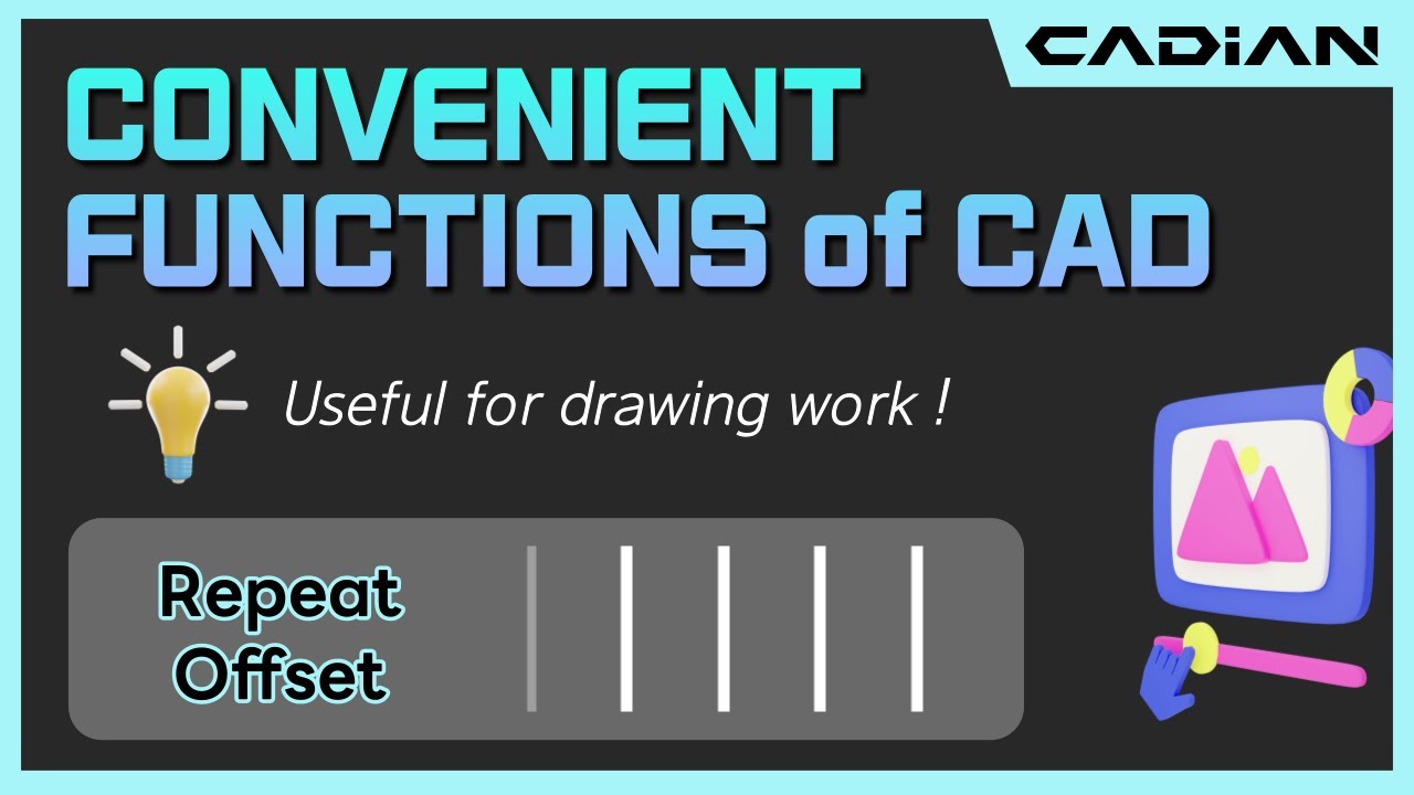 CAD AutoCAD Repeat Offset RPTOST Convenient Functions Of CADian cad-autocad-repeat-offset-rptost-convenient-functions-of-cadian