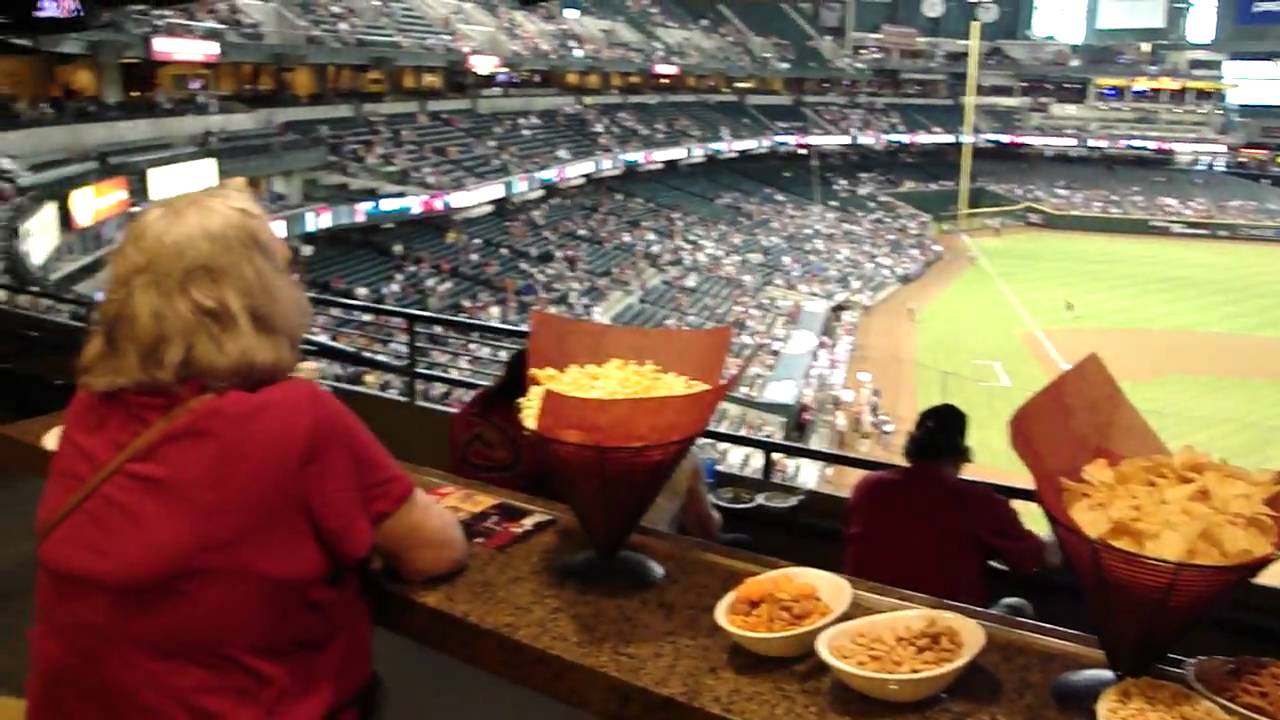 Diamondbacks vs. Mets; 7-20-10 (View Inside Suite w/Player Intros and ...