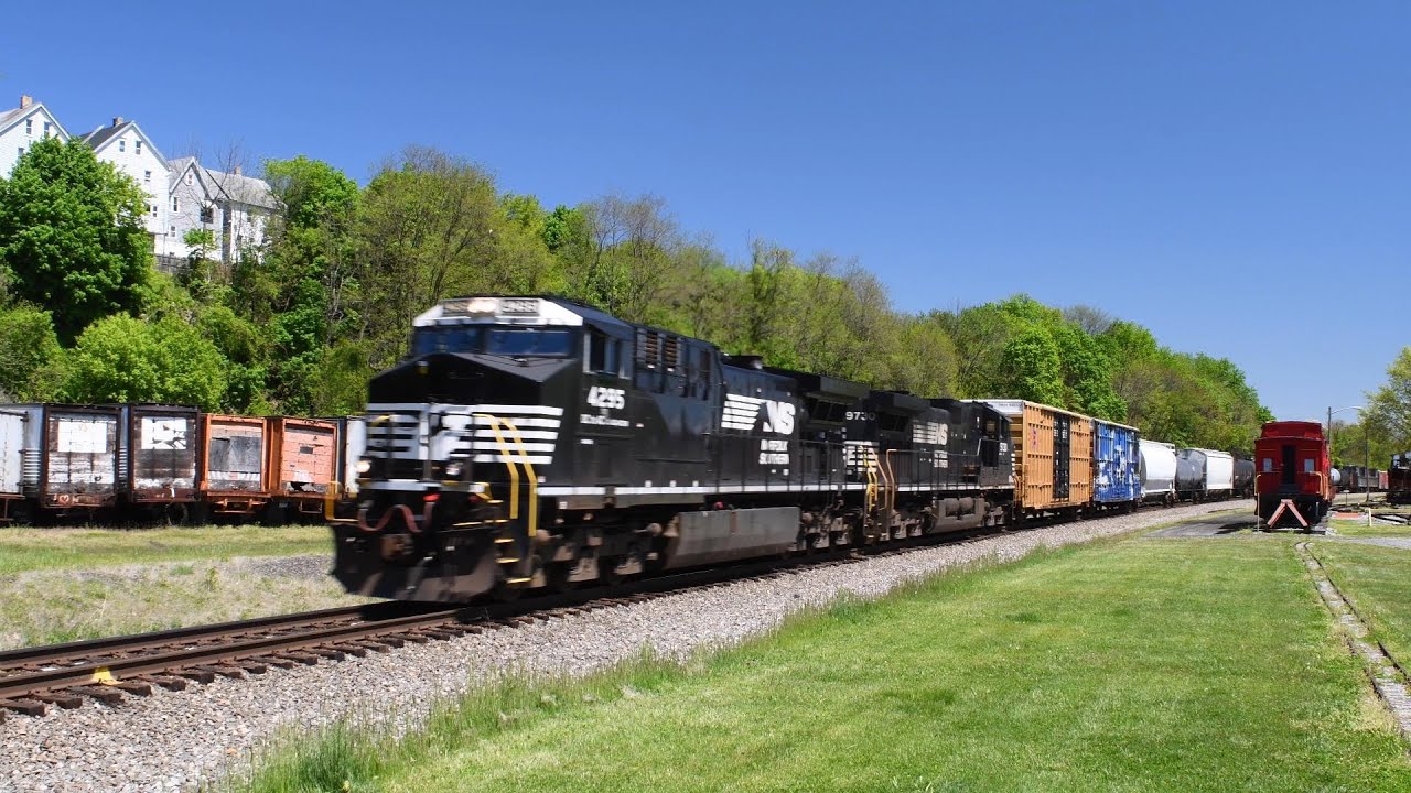 NS Lehigh Line Action In New Jersey, Railfanning, Phillipsburg ...