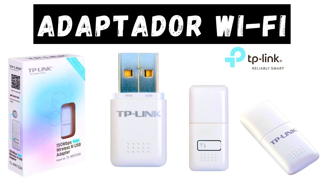 Adaptador USB Wi-Fi TP-Link TL-WN723N - YouTube