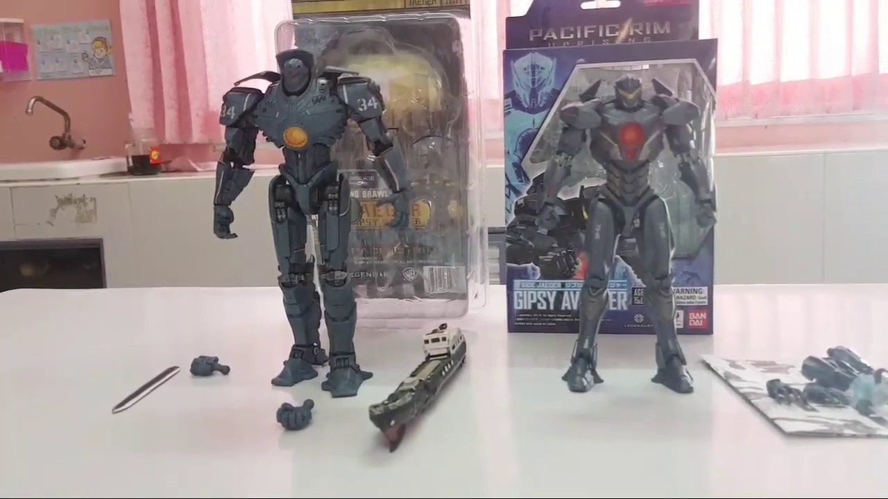 Pacific Rim NECA vs BANDAI (Robot Spirit) : ยิปซี เดนเจอร์ ปะทะ ยิปซี อเวนเจอร์ - YouTube