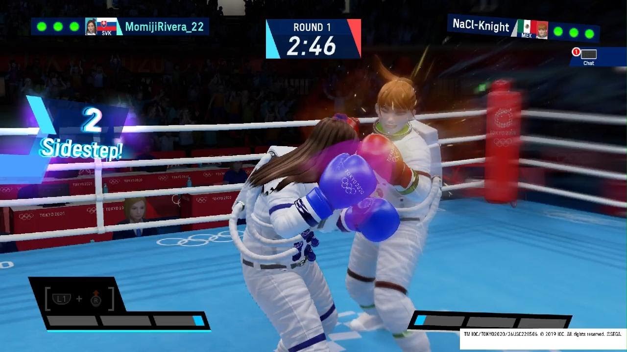 OLYMPIC GAMES TOKYO 2020Space Boxing Mina vs Miranda - YouTube