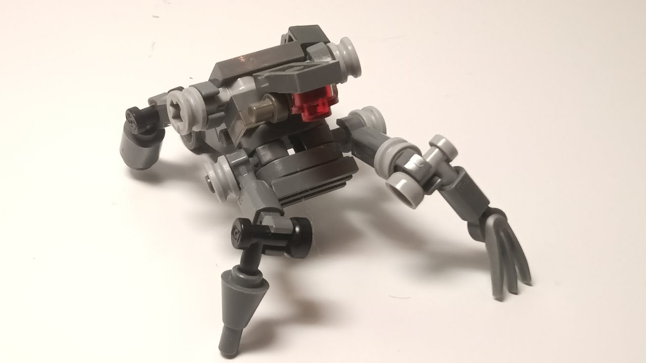 Lego mini mech 6 -mangle - YouTube