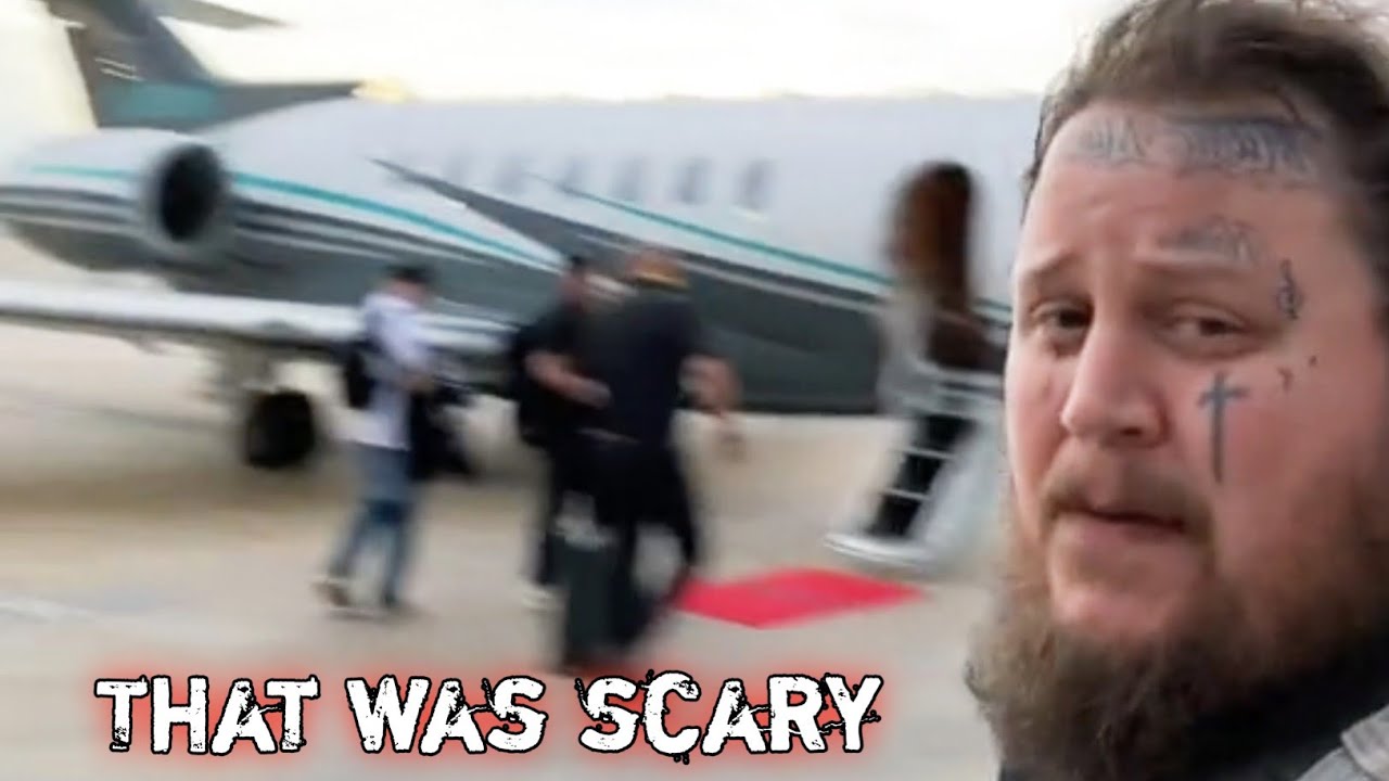 Jelly Roll spills the beans on why his private plane had to make an ...