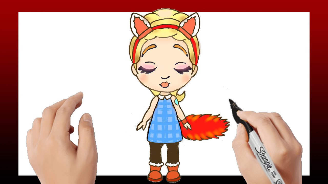 Como Dibujar a Stacy Frick Turning Red Facil Paso a Paso - YouTube