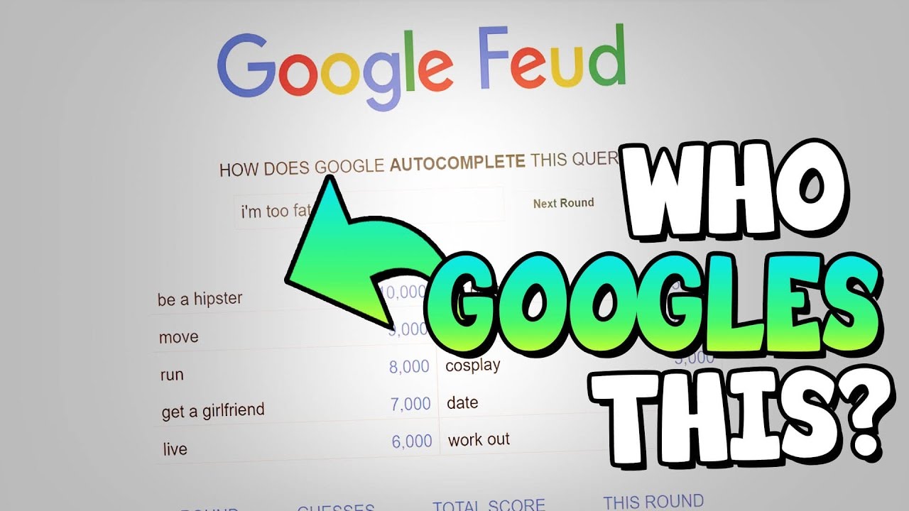 I'M TOO FAT TO BE A HIPSTER - Google Feud With JakeBubbleGum ...