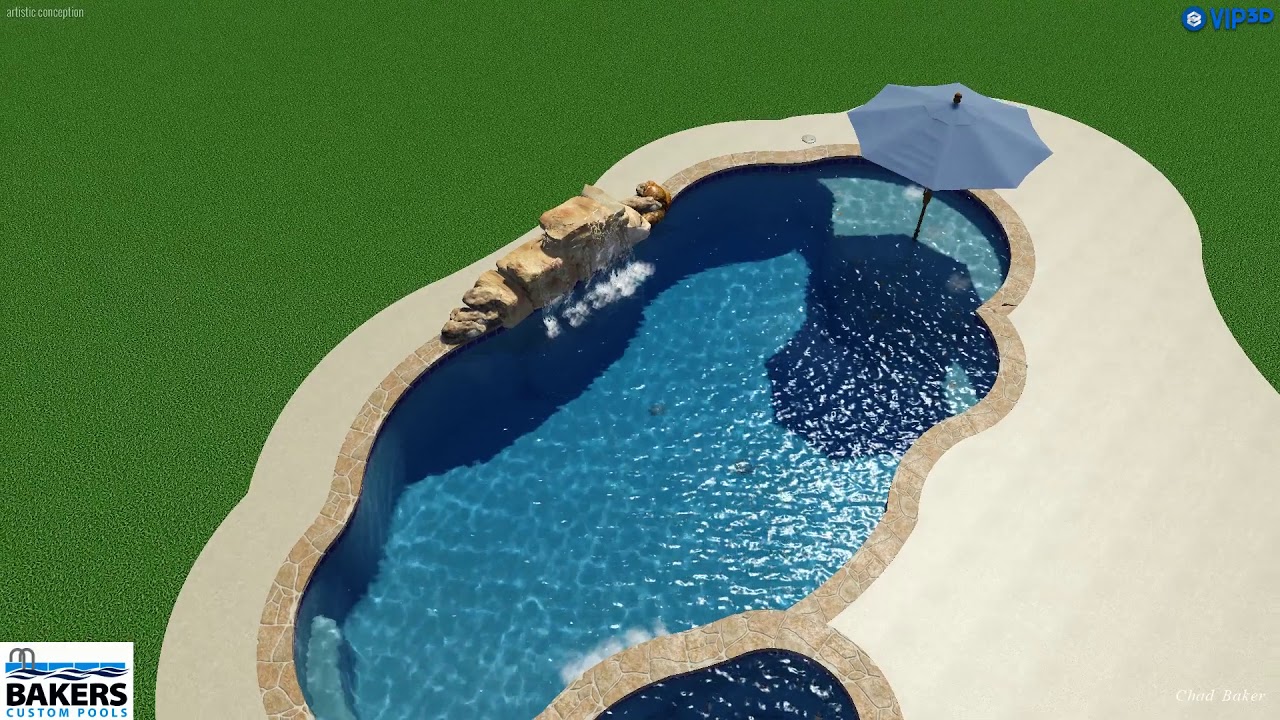 Vip3D - 3D Swimming Pool Design Software - YouTube