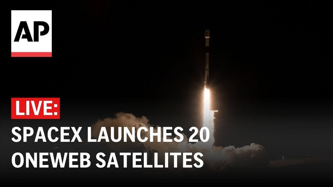 LIVE: SpaceX launches OneWeb satellites on Falcon 9 rocket - YouTube