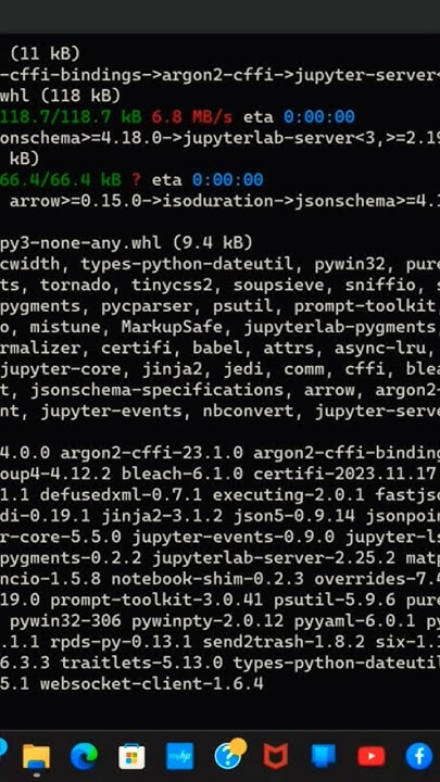 how to install python package in jupyter lab #install #ai #python #short #viral - YouTube