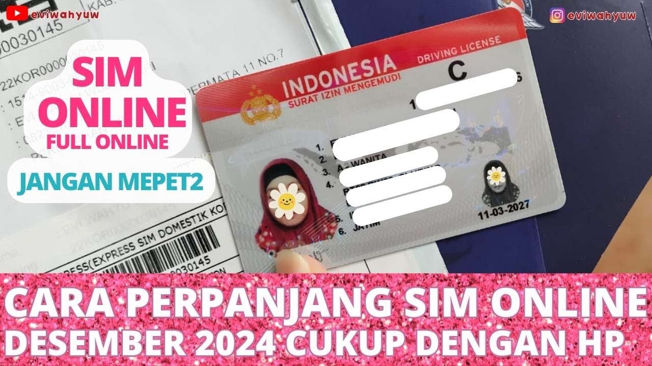 CARA PERPANJANG SIM A SIM C 2024 ONLINE CARA PERPANJANG SIM ONLINE ...