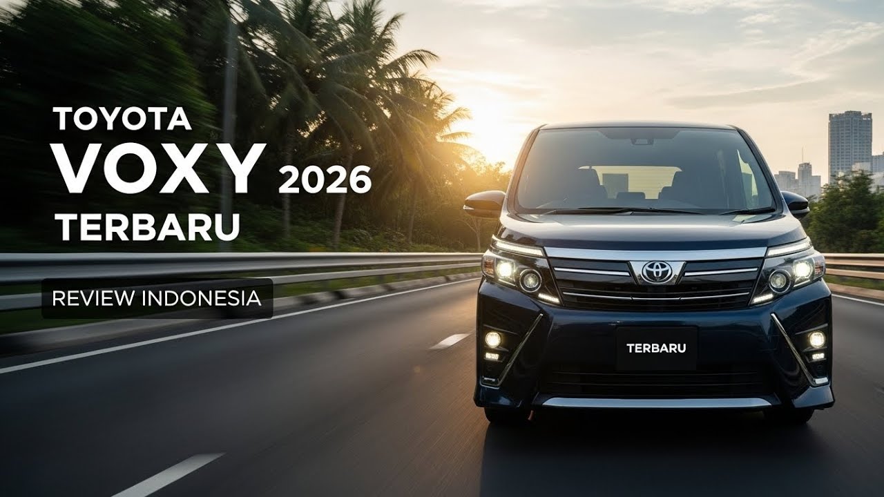 Toyota Voxy 2026 Terbaru: MPV Premium Futuristik, Nyaman dan Penuh ...