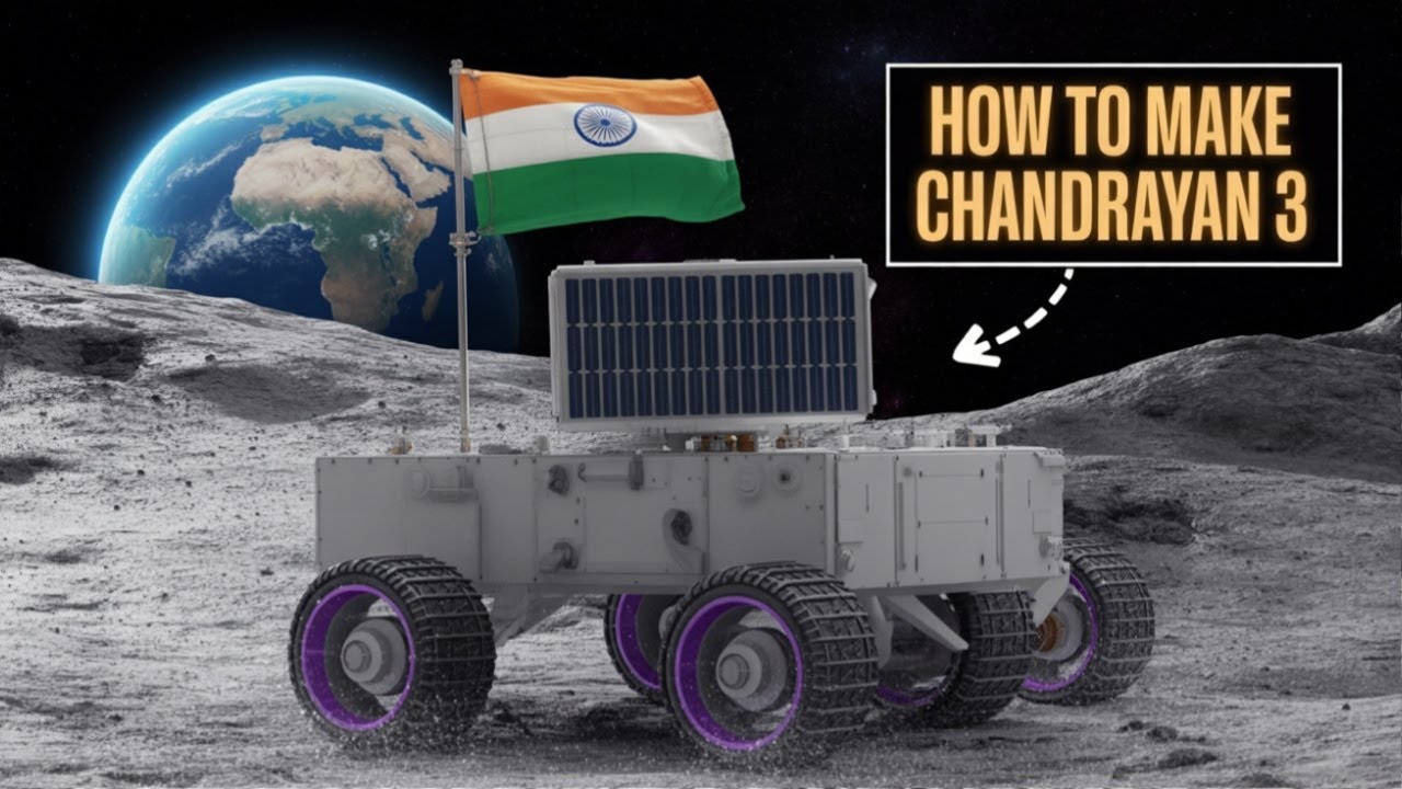 How to Make Chandrayan 3 Pragyan Rover #chandrayaan3 - YouTube