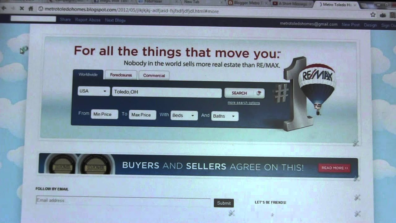 How to use Google Blogger - YouTube