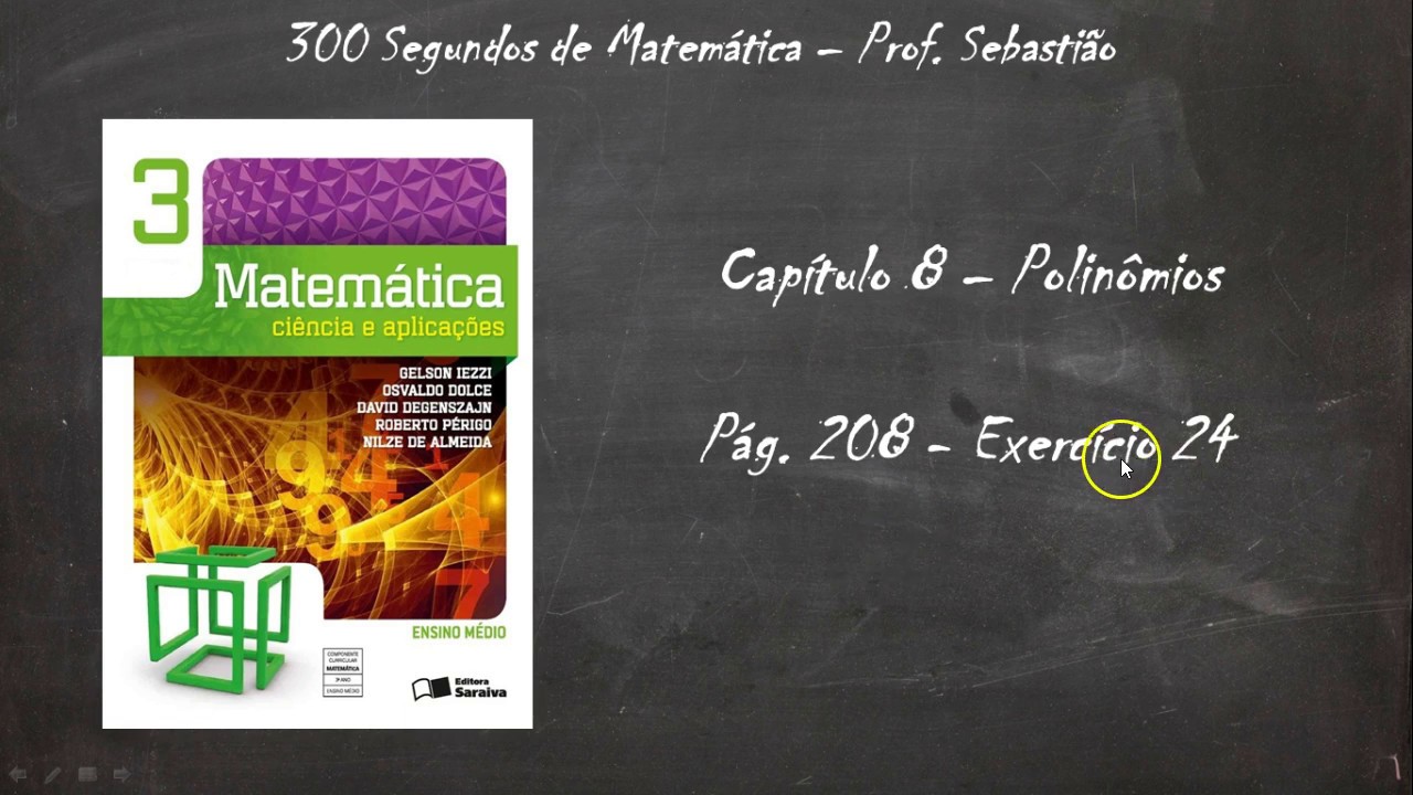 POLINÔMIOS - Exercício 24 - Soma de Polinômios - YouTube