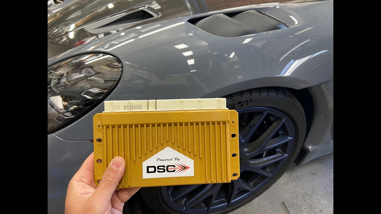 718 GT4RS DSC controller install(Under 3 Minutes) - YouTube