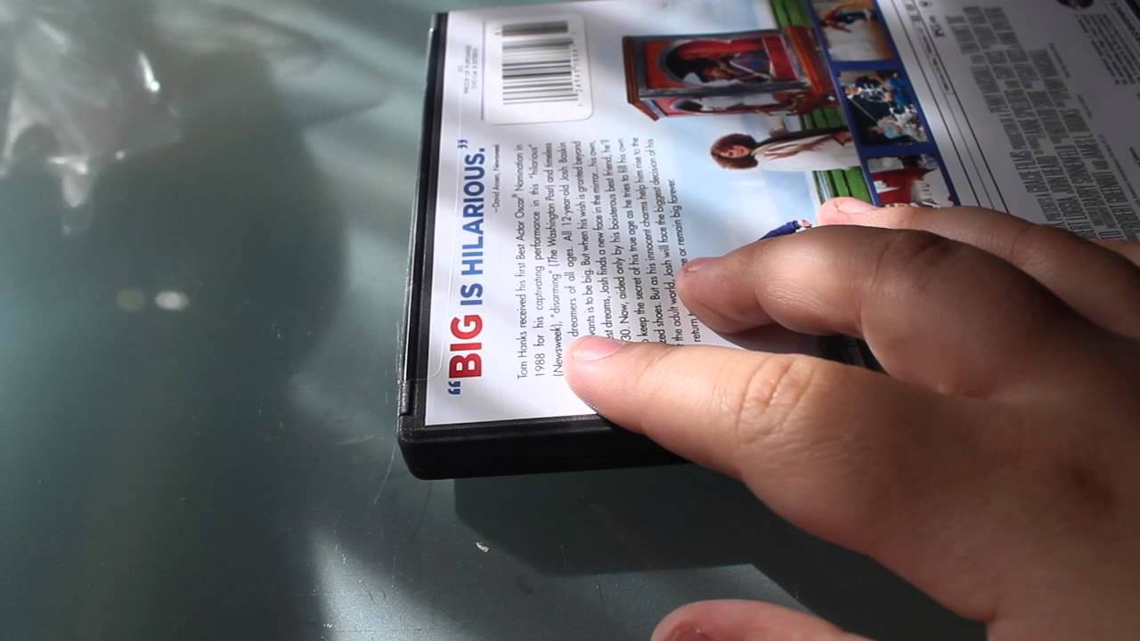 Tom Hanks BIG DVD Unboxing - YouTube