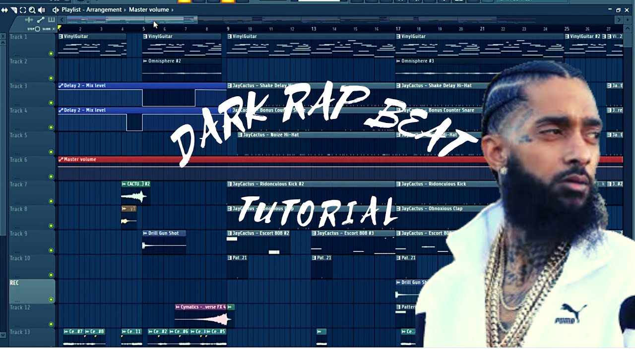 Making A Dark Rap beat In FL Studio #flstudio #tutorial - YouTube