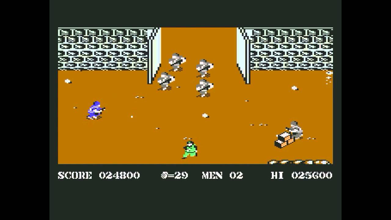 Commodore 64 game Commando - YouTube