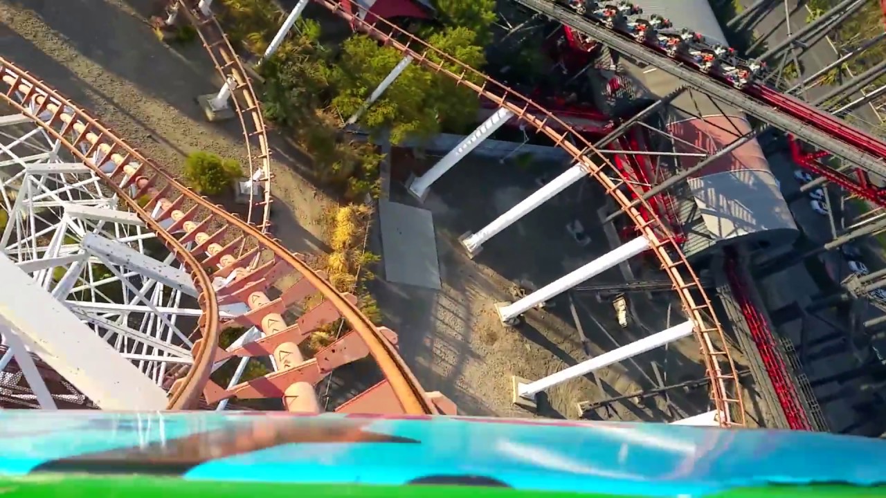 Viper HD POV @ Six Flags Magic Mountain - YouTube