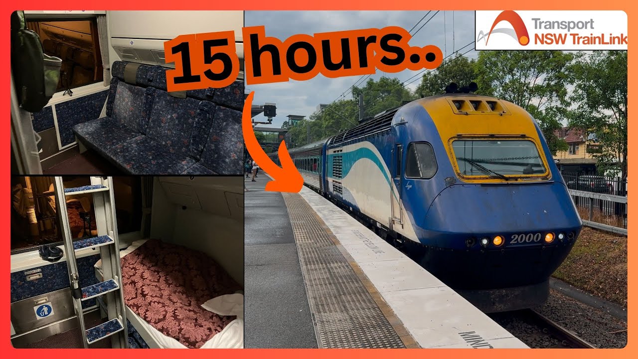 Taking the overnight train to BRISBANE! Worth your money? - YouTube