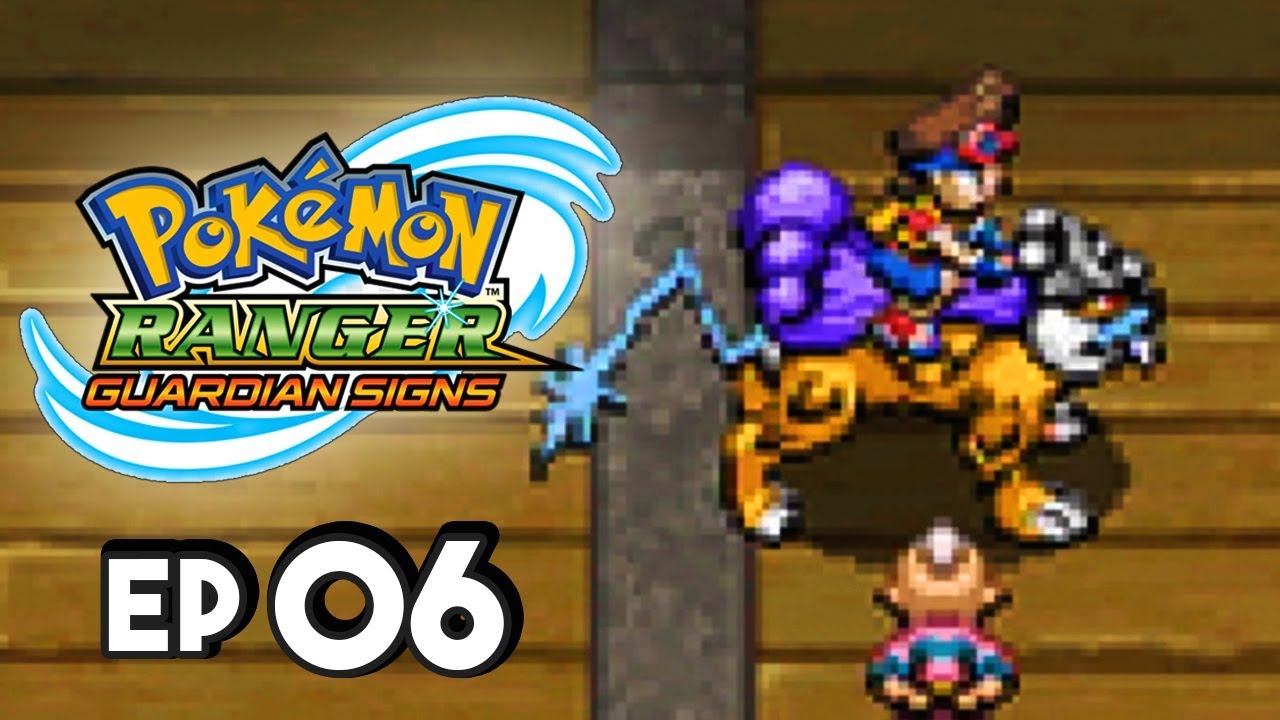 Pokemon Ranger Guardian Signs Part 6 RIDING RAIKOU! Gameplay ...