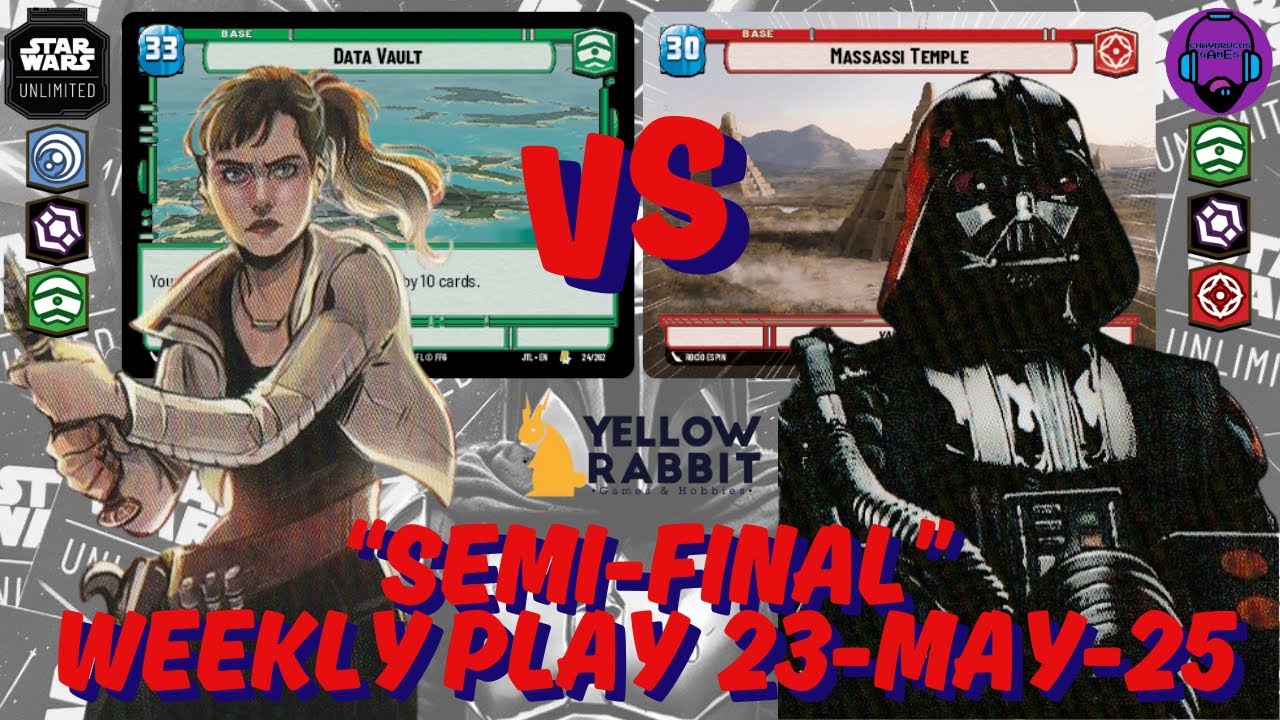 QUI'RA vs DARTH VADER SemiFinal Weekly Play de Star Wars Unlimited del ...