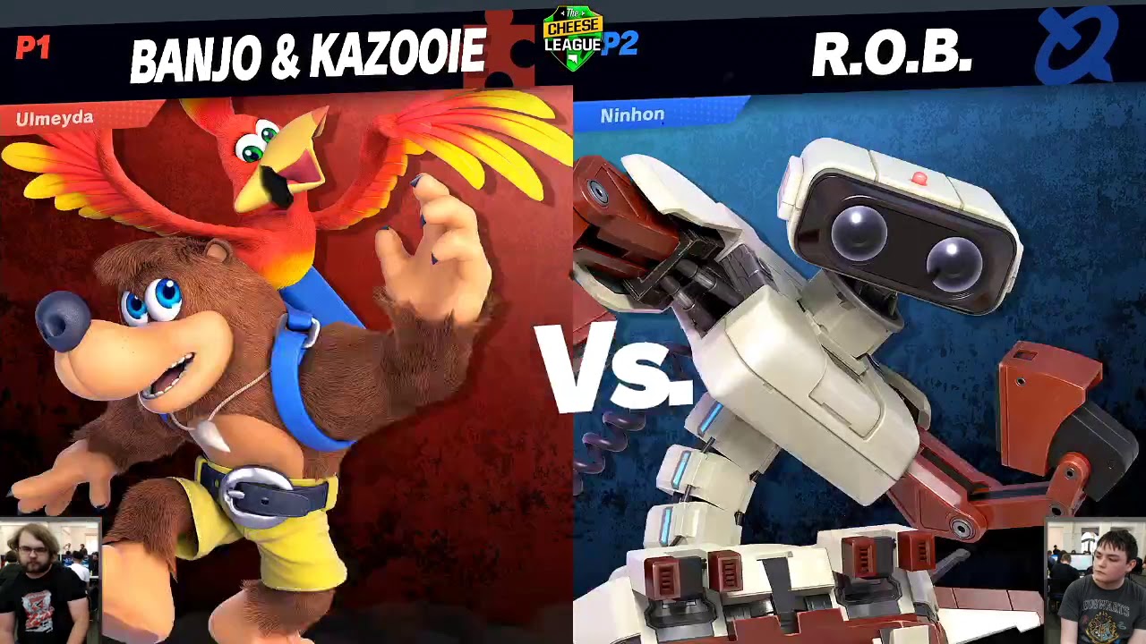 The Cheese League Feb'20 - SSBU - Flow Rats (Banjo & Kazooie) vs Ninhon ...