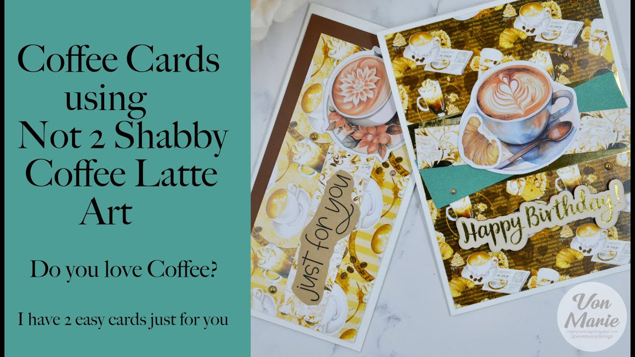 Latte Cards Perfect for Coffee Lovers - YouTube