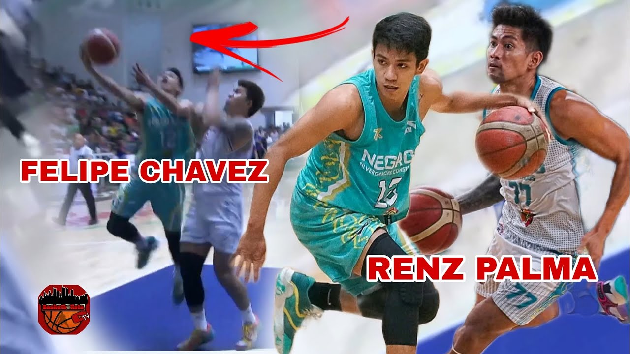 FELIPE CHAVEZ | RENZ PALMA HIGHLIGHTS VS PANGASINAN HEAT WAVES - YouTube