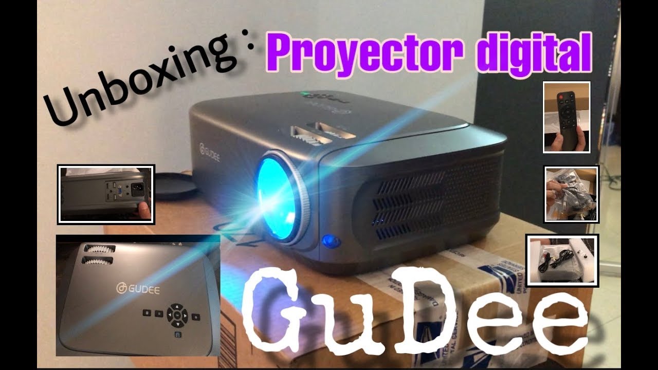 GuDee Full HD Video Proyector /Unboxing - YouTube