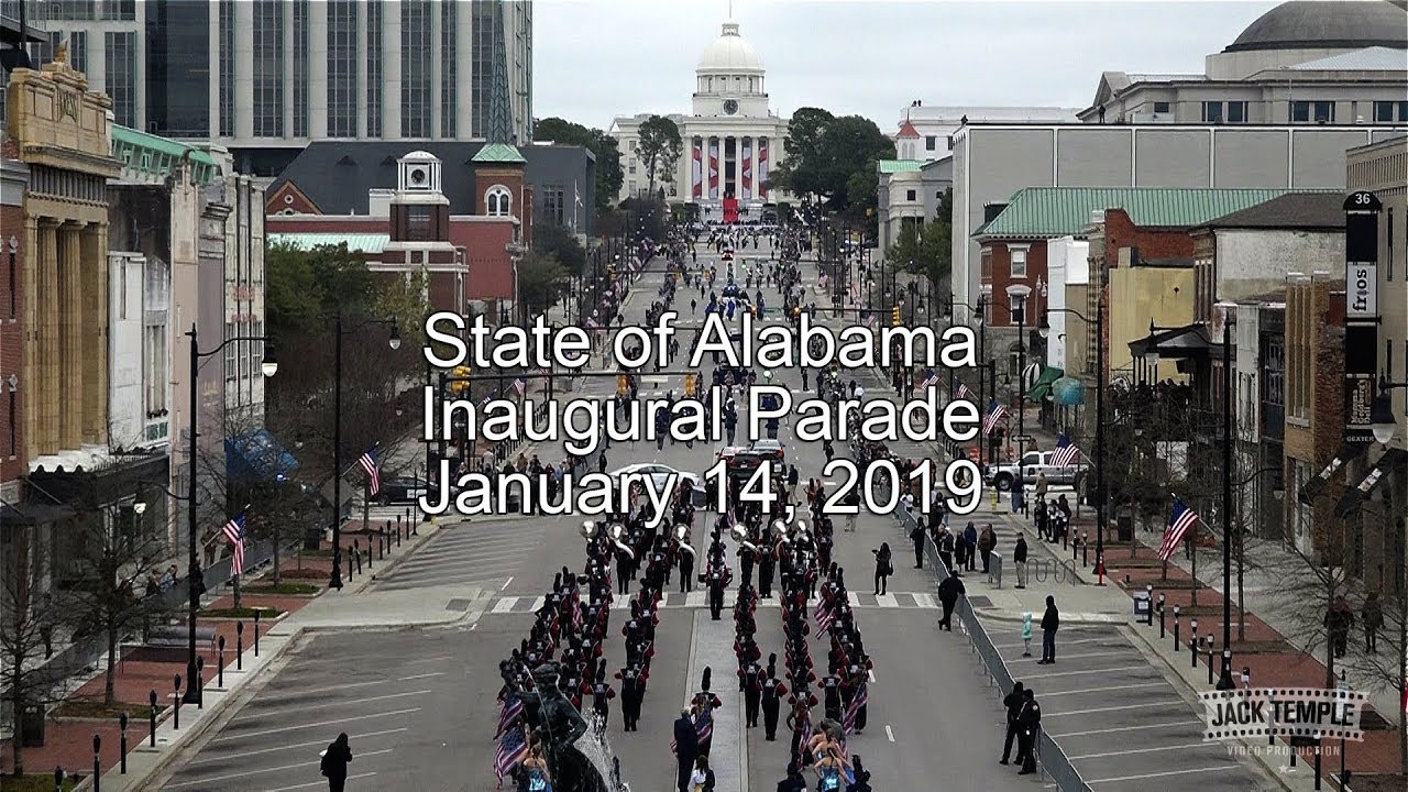 State of Alabama Inaugural Parade January 14, 2019 - YouTube