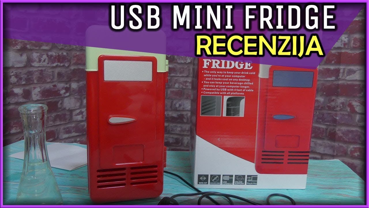 USB Mini Fridge recenzija - stolni frižider za vruće ljetne dane (25.07 ...