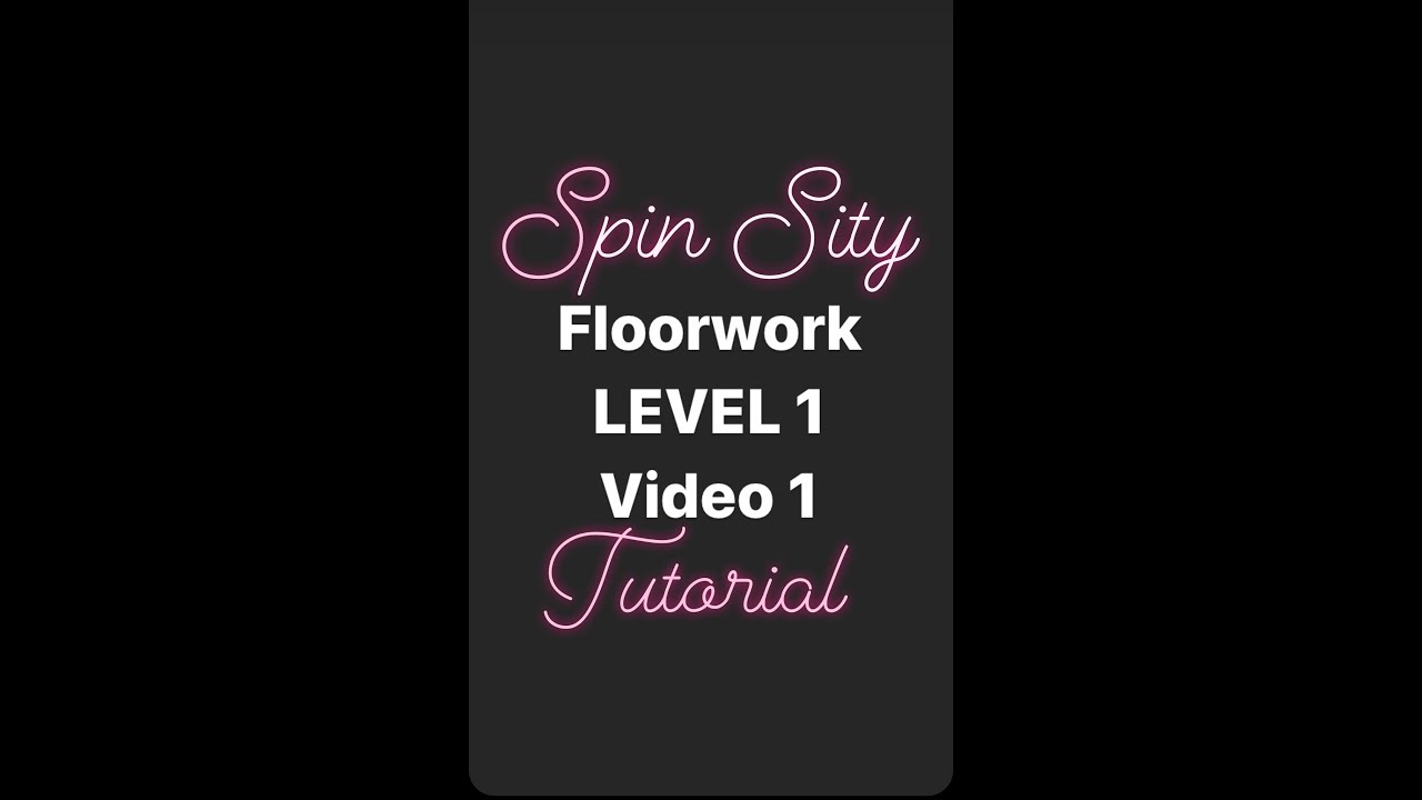 Online Class: Floorwork L 1; V1 tutorial - YouTube