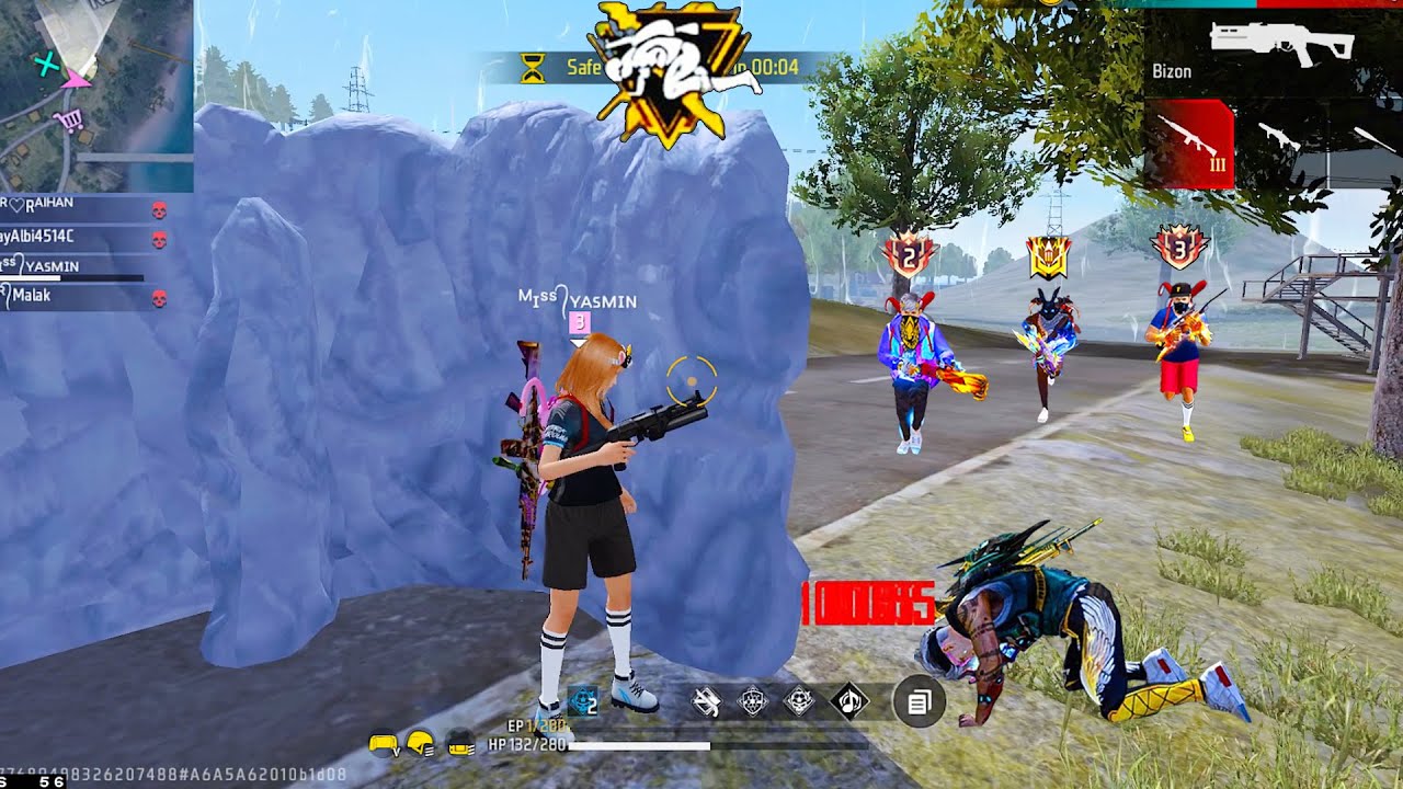 Solo Vs Squad Gameplay | Grandmaster Lobby | Free Fire | Queen Gaming ...