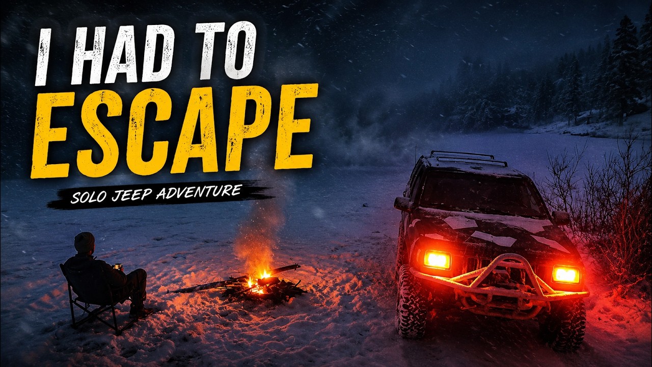 Is OFF-ROADING good for MENTAL HEALTH? (Jeep therapy snow wheeling ...