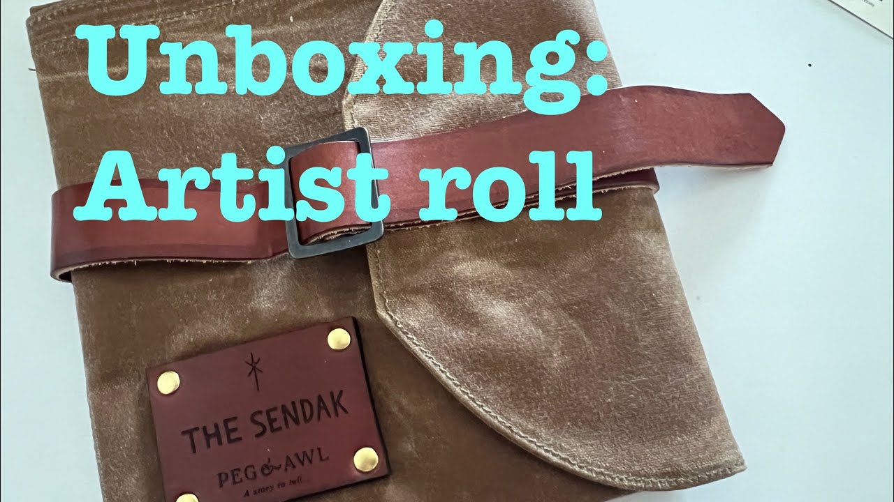 Unboxing: Sendak (Artist roll) by Peg & Awl - YouTube